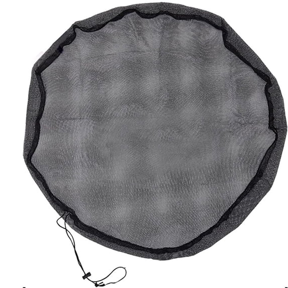 XmhyTop-A 2 Pcs Rain Barrel Cover, 100cm Mesh Cover Rain Barrel Netting ...
