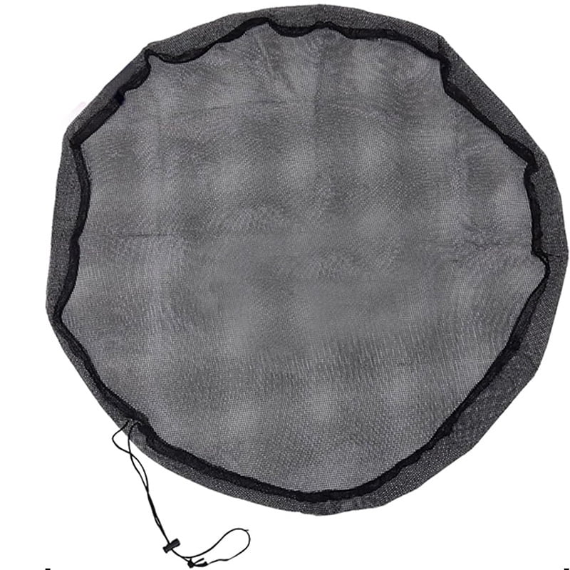 XmhyTop-A 2 Pcs Rain Barrel Cover, 30cm Mesh Cover Rain Barrel Netting ...