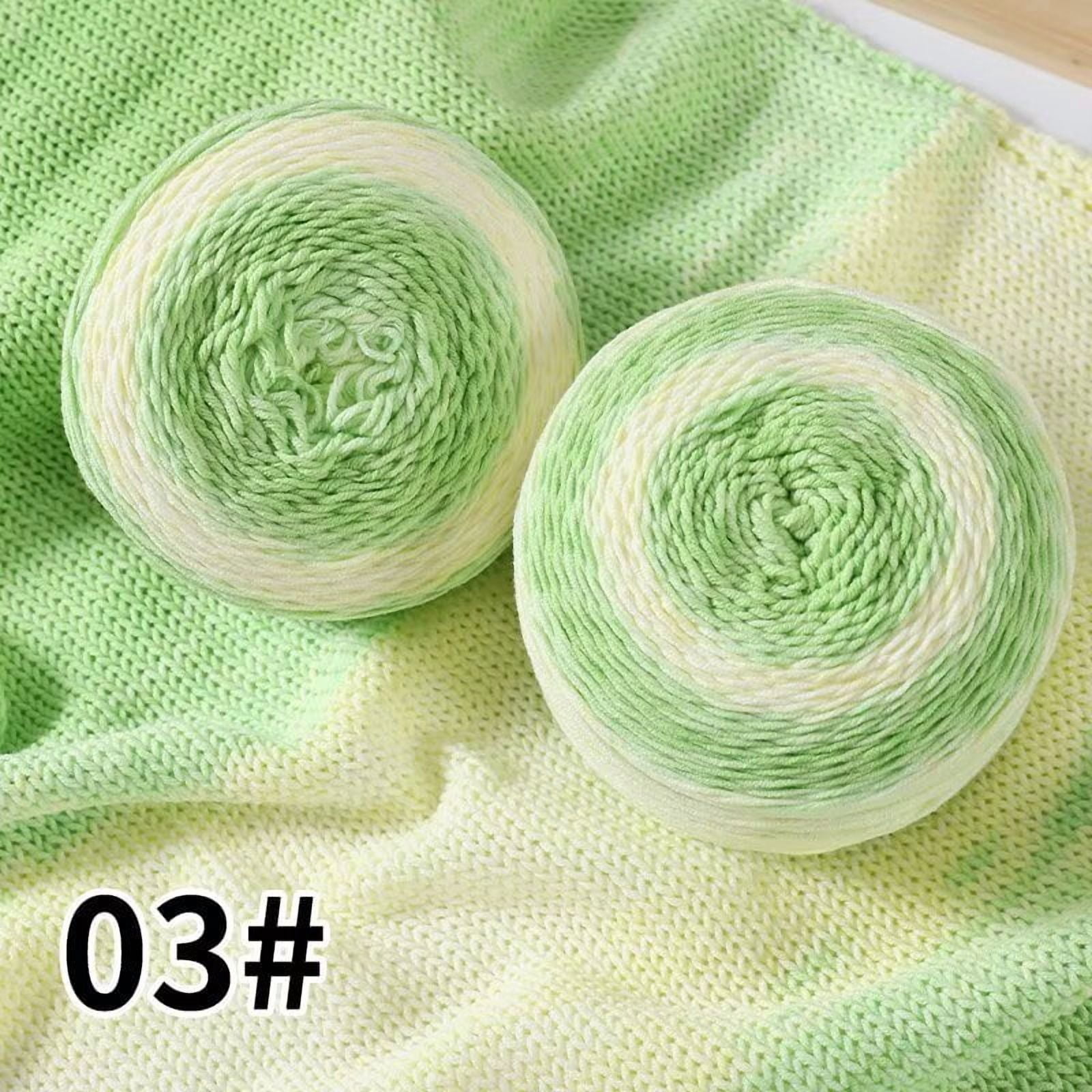 XmhyTop-A 200g Gradient Cotton Acrylic Yarn Variegated Knitting Crochet ...