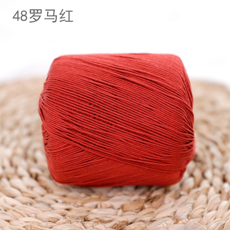 XmhyTop-A 80g Multicolor Crochet Thread Premium Cotton Thread for ...