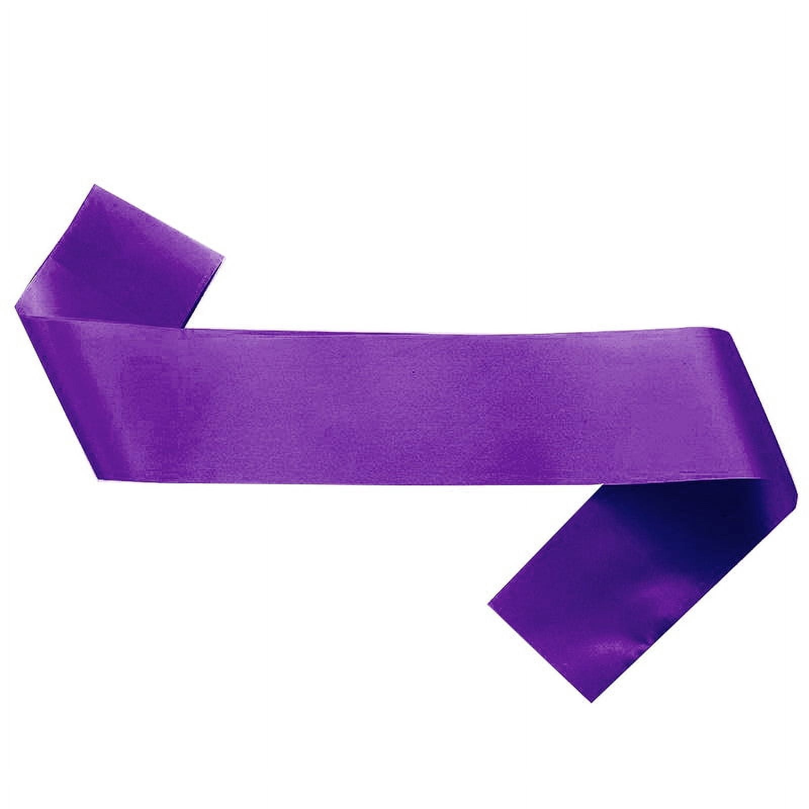 XmhyTop-A Blank Satin Sash, Wedding Sash, DIY Graduation Pageant Sash ...