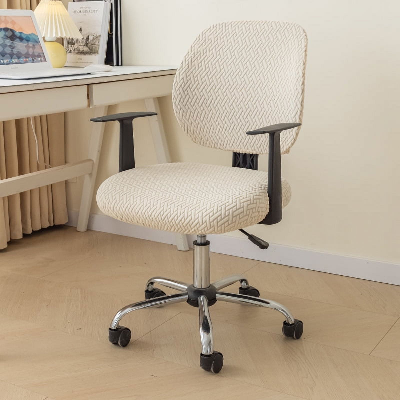 XmhyTop-A Computer Office Chair Covers Stretch Computer Chair Cover 2 ...