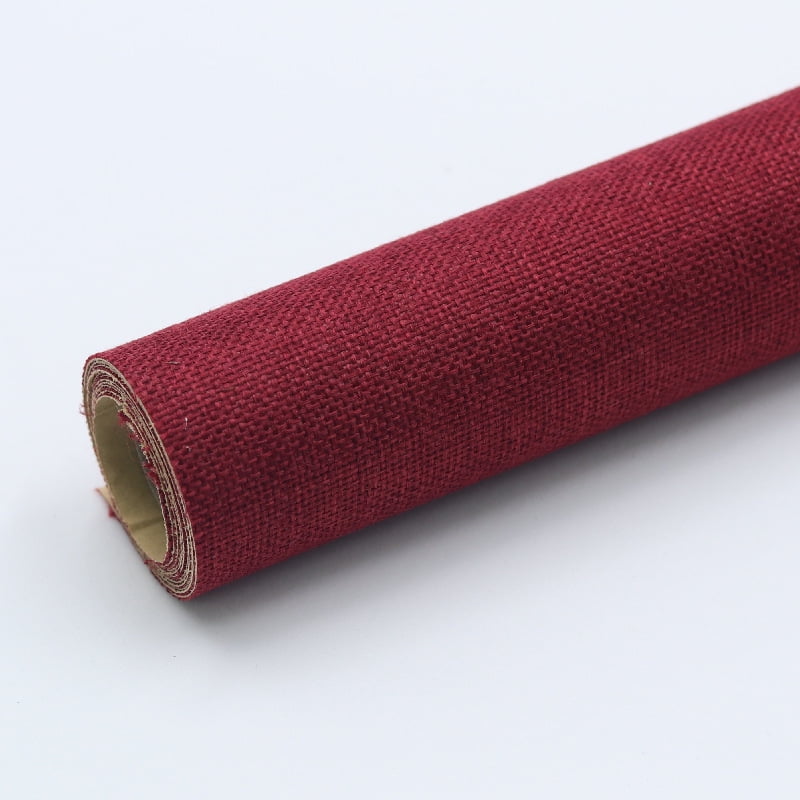 XmhyTop-A Linen Repair Patch 50*145cm Drak Red Fabric Repair Patch ...