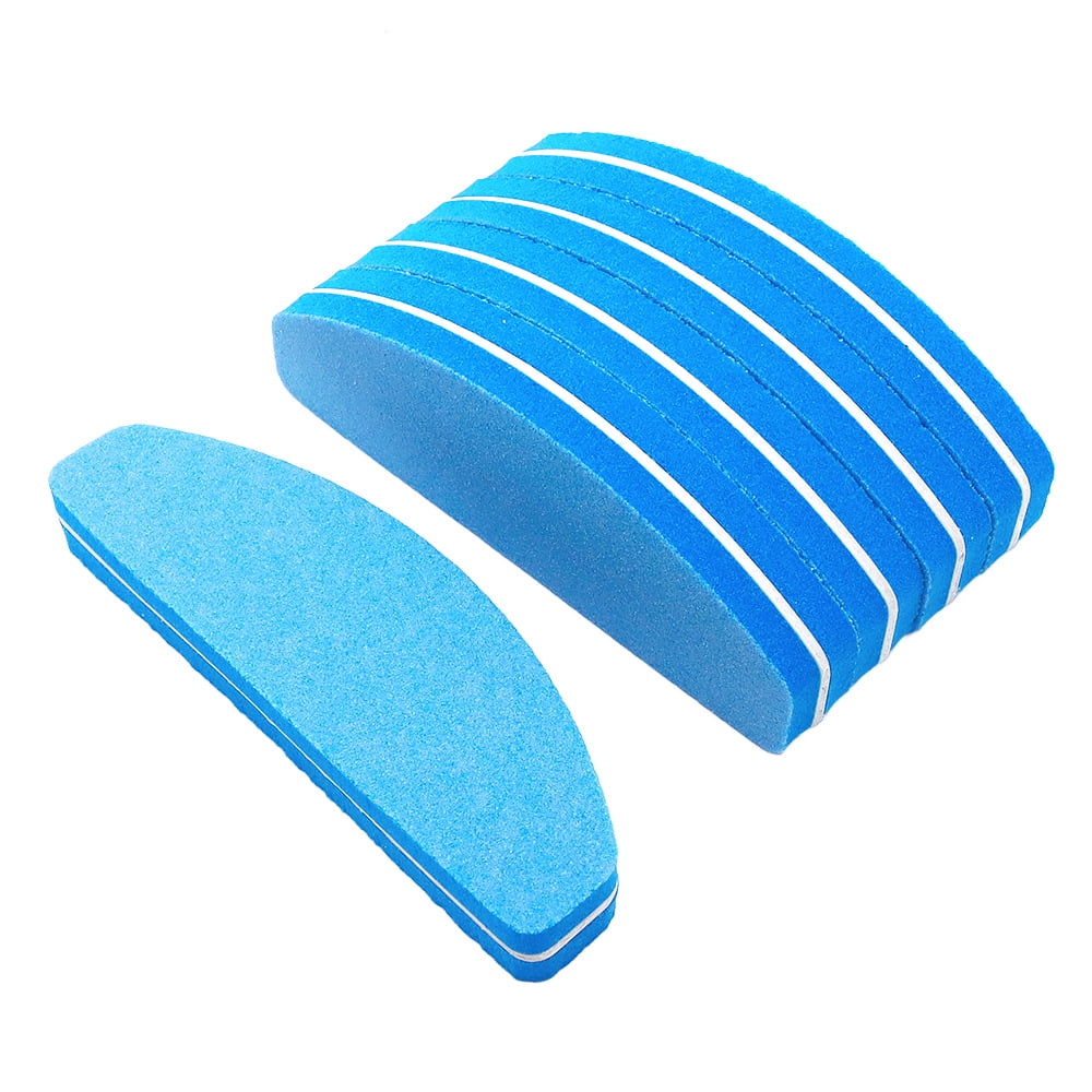 XmhyTop-A Nail File Strips, 10 Pcs Blue 92.81.2cm Buffing Blocks, Nail ...