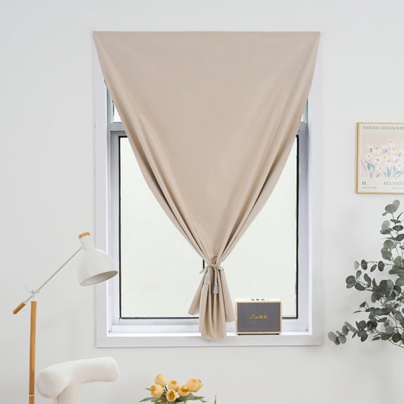 XmhyTop-A Self Adhesive Curtain 200x120cm Portable No-Drill Window ...