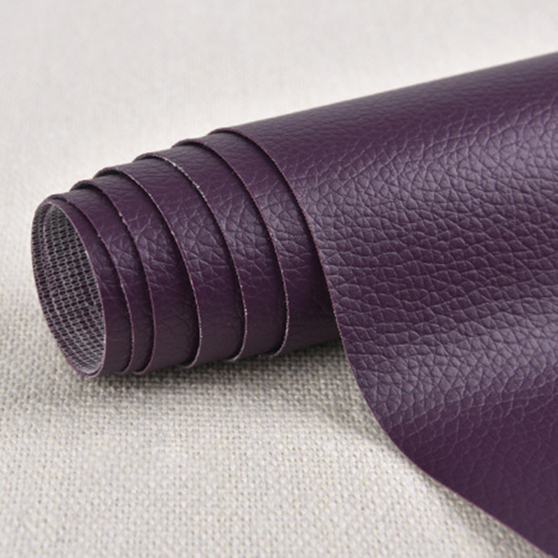 XmhyTop-A Self Adhesive Leather Patch 30*137cm Purple Leather Repair ...