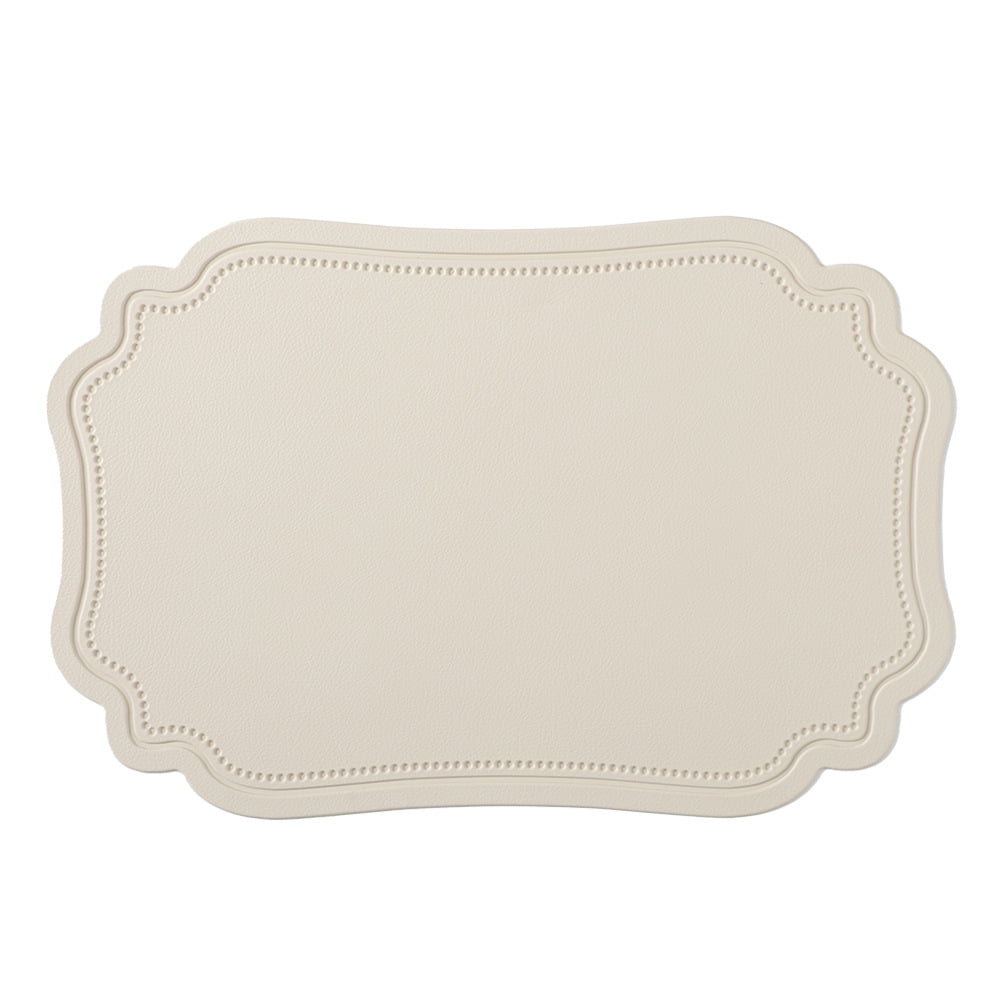 XmhyTop-A Vintage Place Mats 4-Pack 45*30cm Embossed Leather Placemats ...