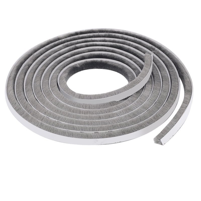 XmhyTop-A Weather Stripping Self Adhesive Pile Weatherstrip, Noise ...