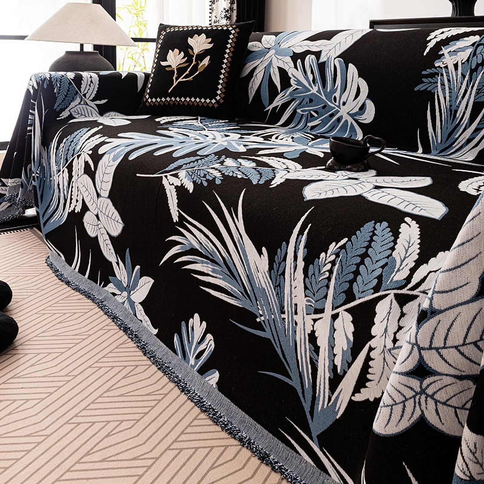 XmhyTop Chenille Sofa Covers - All Season, Easy - Fit Washable Couch ...