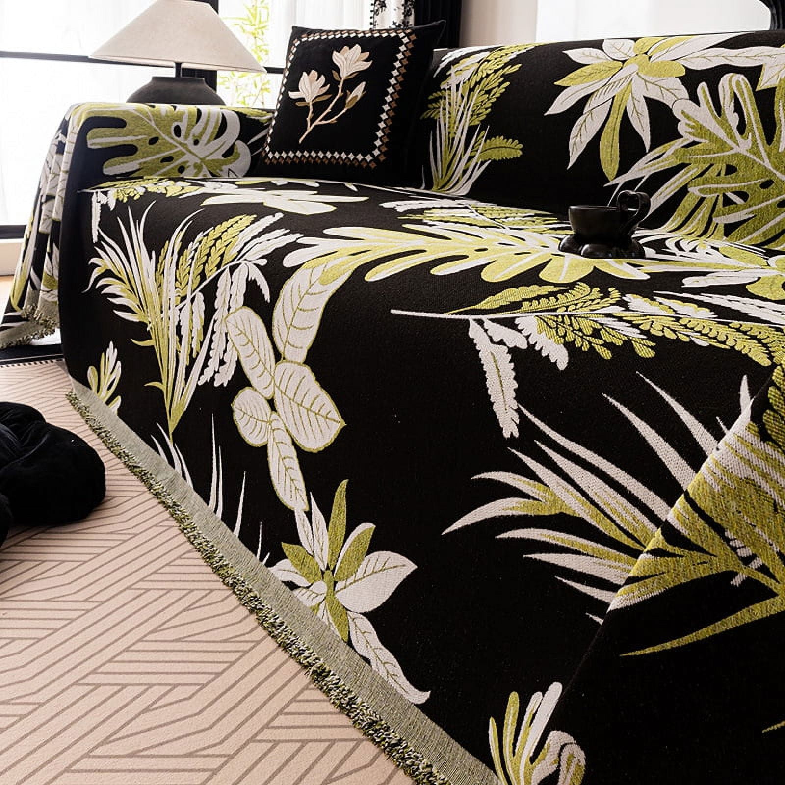 XmhyTop Chenille Sofa Covers - All Season, Easy - Fit Washable Couch ...