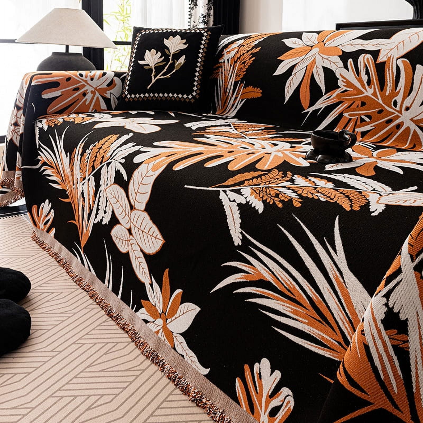 XmhyTop Chenille Sofa Covers - All Season, Easy - Fit Washable Couch ...