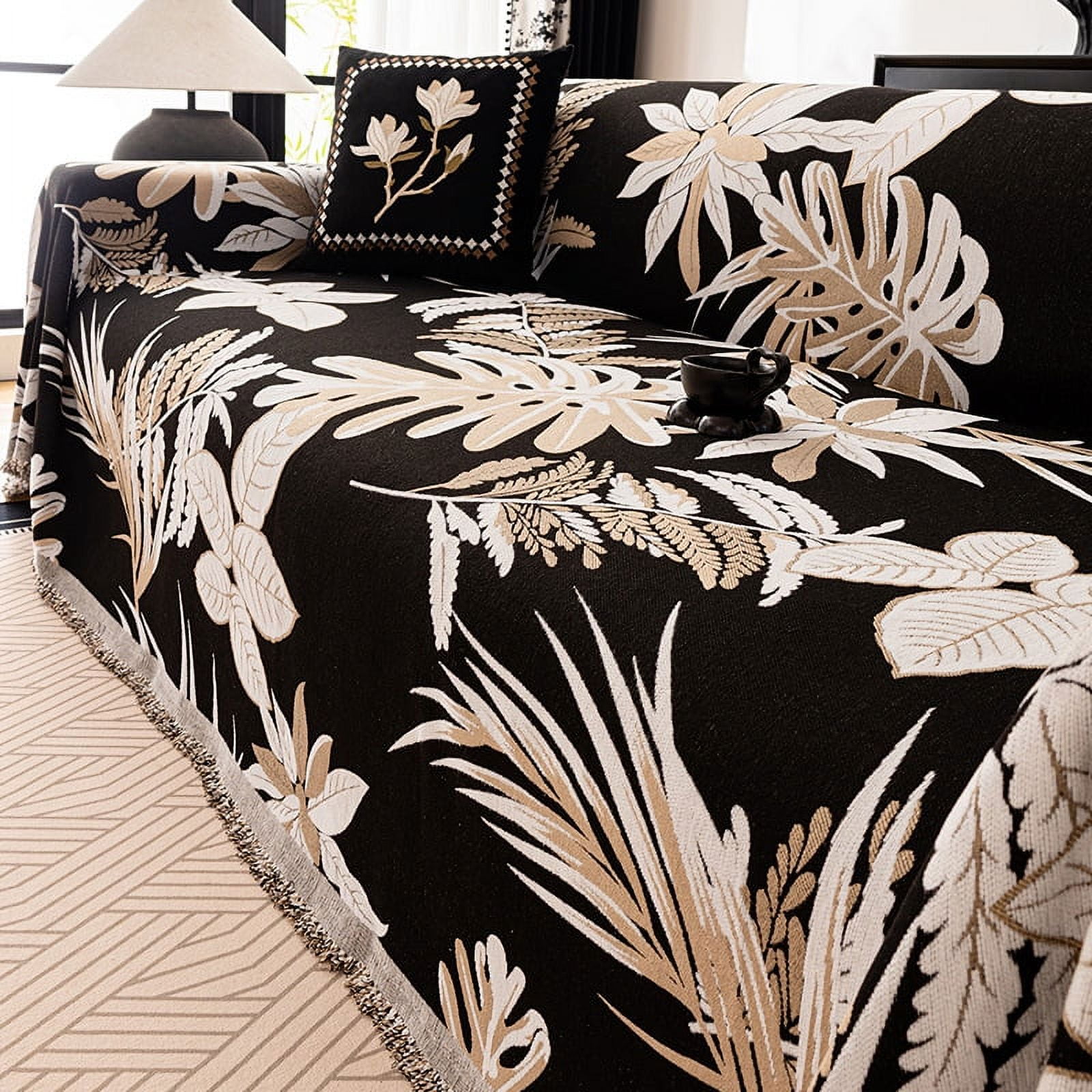 XmhyTop Chenille Sofa Covers - All Season, Easy - Fit Washable Couch ...