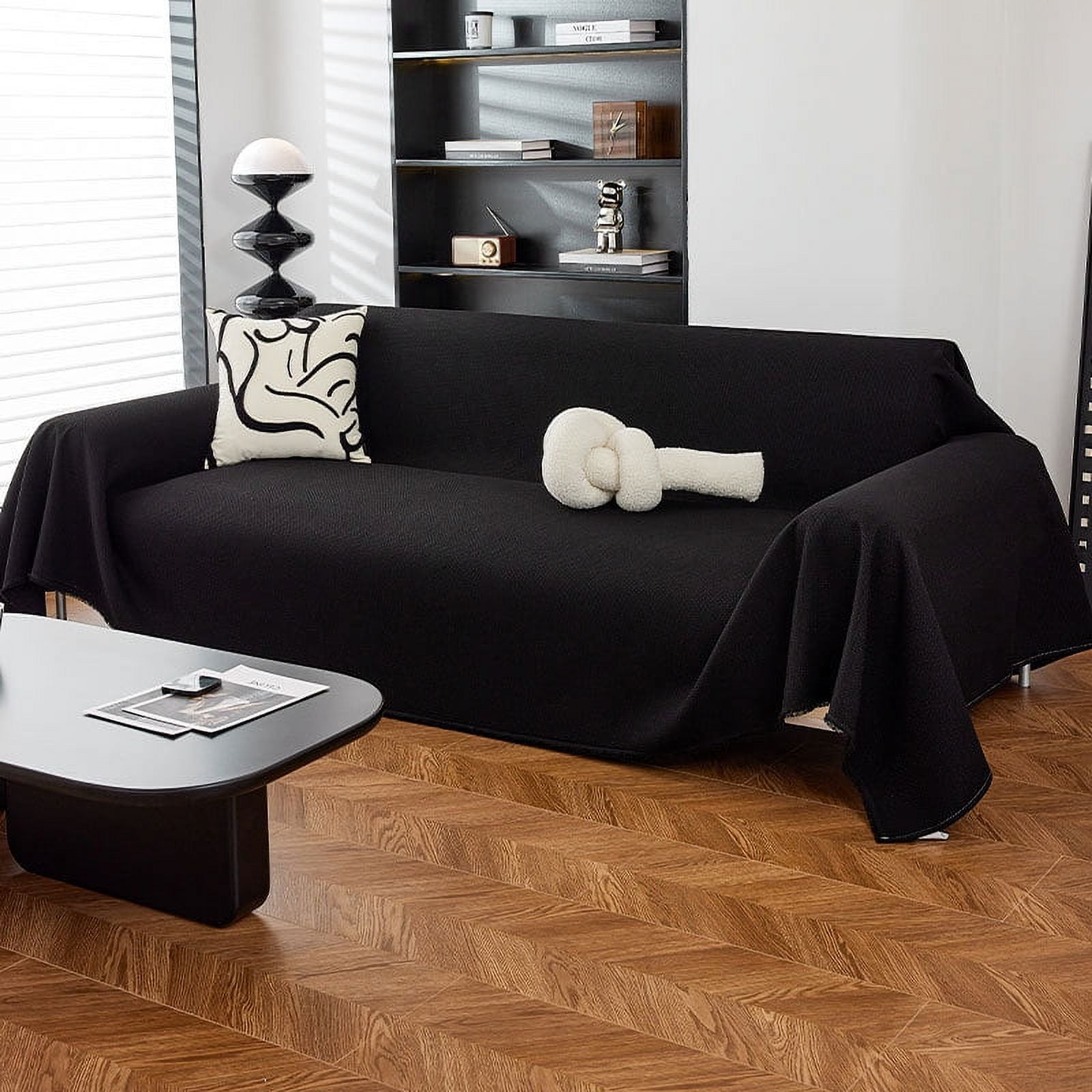 XmhyTop Couch Cover Waffle Sofa Covers Sofa Towel Cover for Living Room ...
