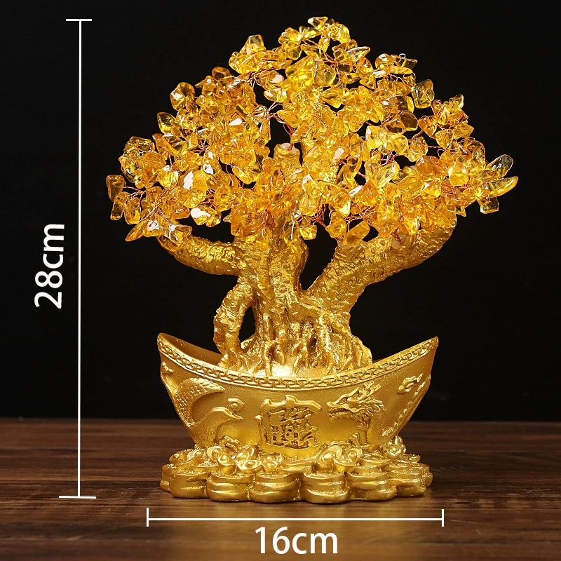 XmhyTop Feng Shui Money Tree Office Home Table Feng Shui Decoration ...