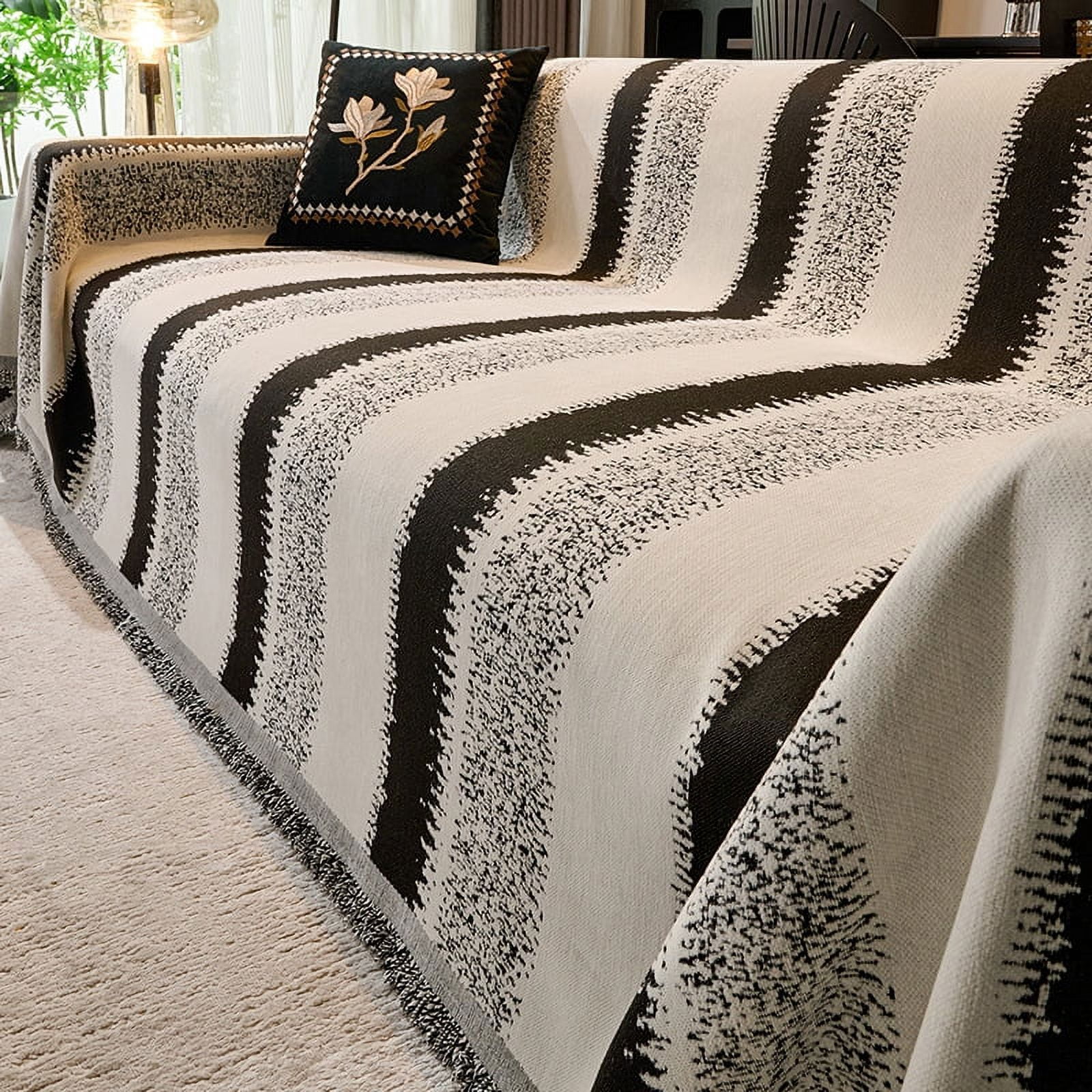 XmhyTop Luxurious Chenille Sofa Covers: Effortless Install, Washable ...