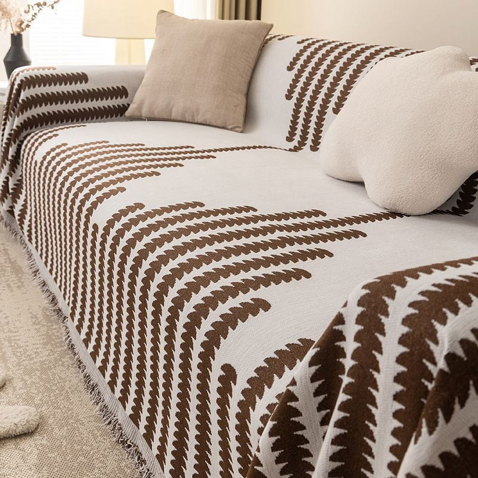 XmhyTop Luxurious Chenille Sofa Covers: Effortless Install, Washable ...