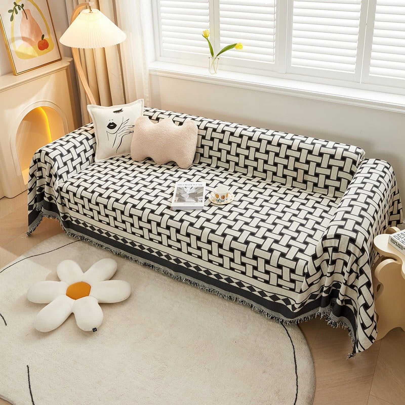 XmhyTop Luxurious Chenille Sofa Covers: Effortless Install, Washable ...