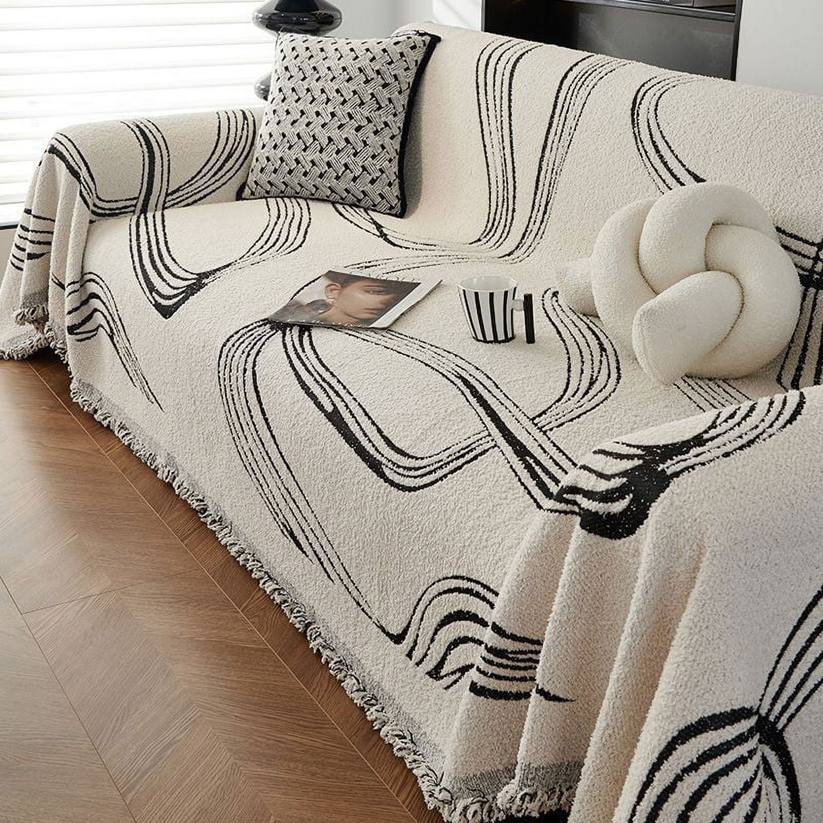 XmhyTop Luxurious Chenille Sofa Covers: Effortless Install, Washable ...