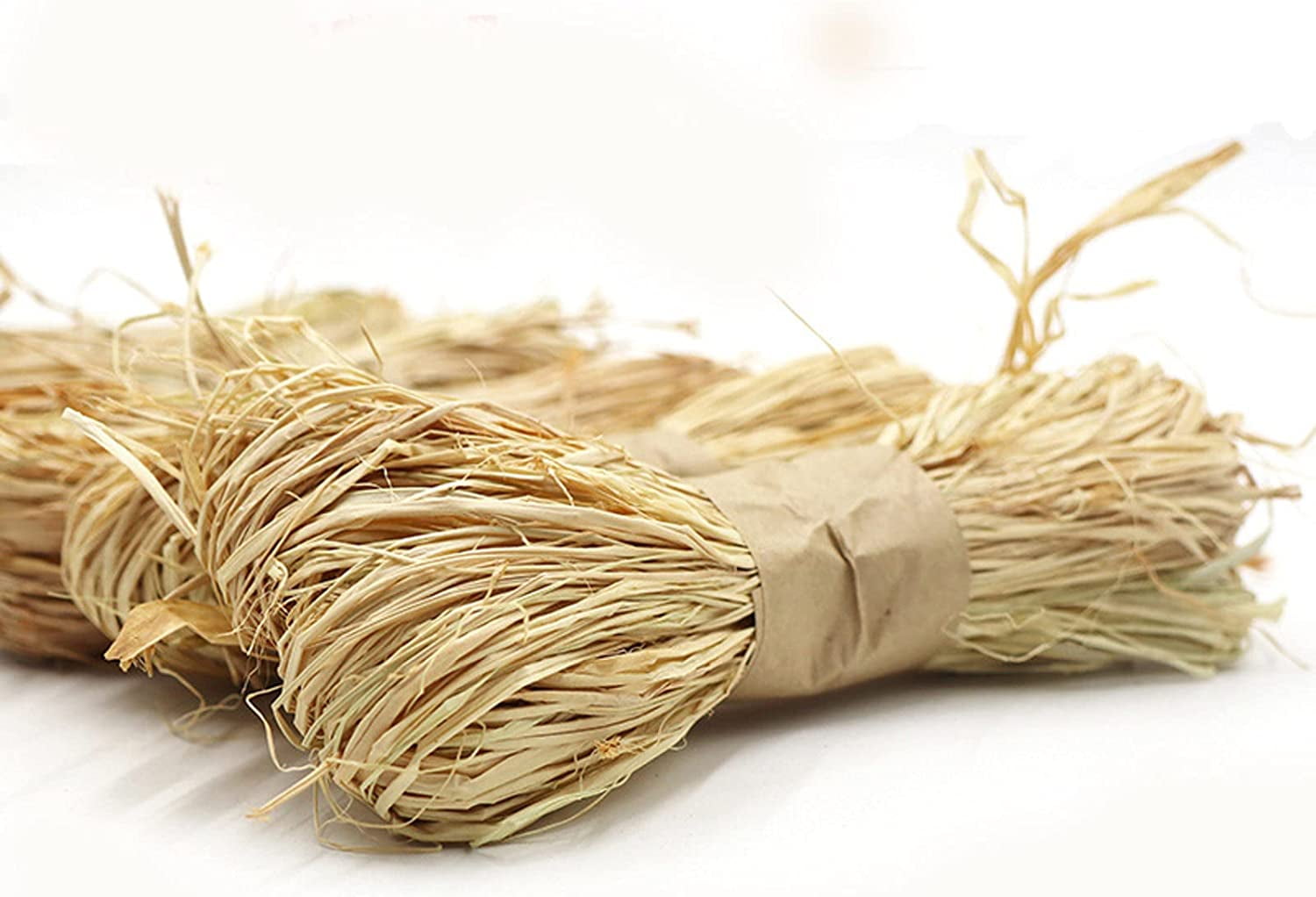 XmhyTop Natural Raffia Grass Bundle Dry Straw Paper Gift Wrap Candy Box ...