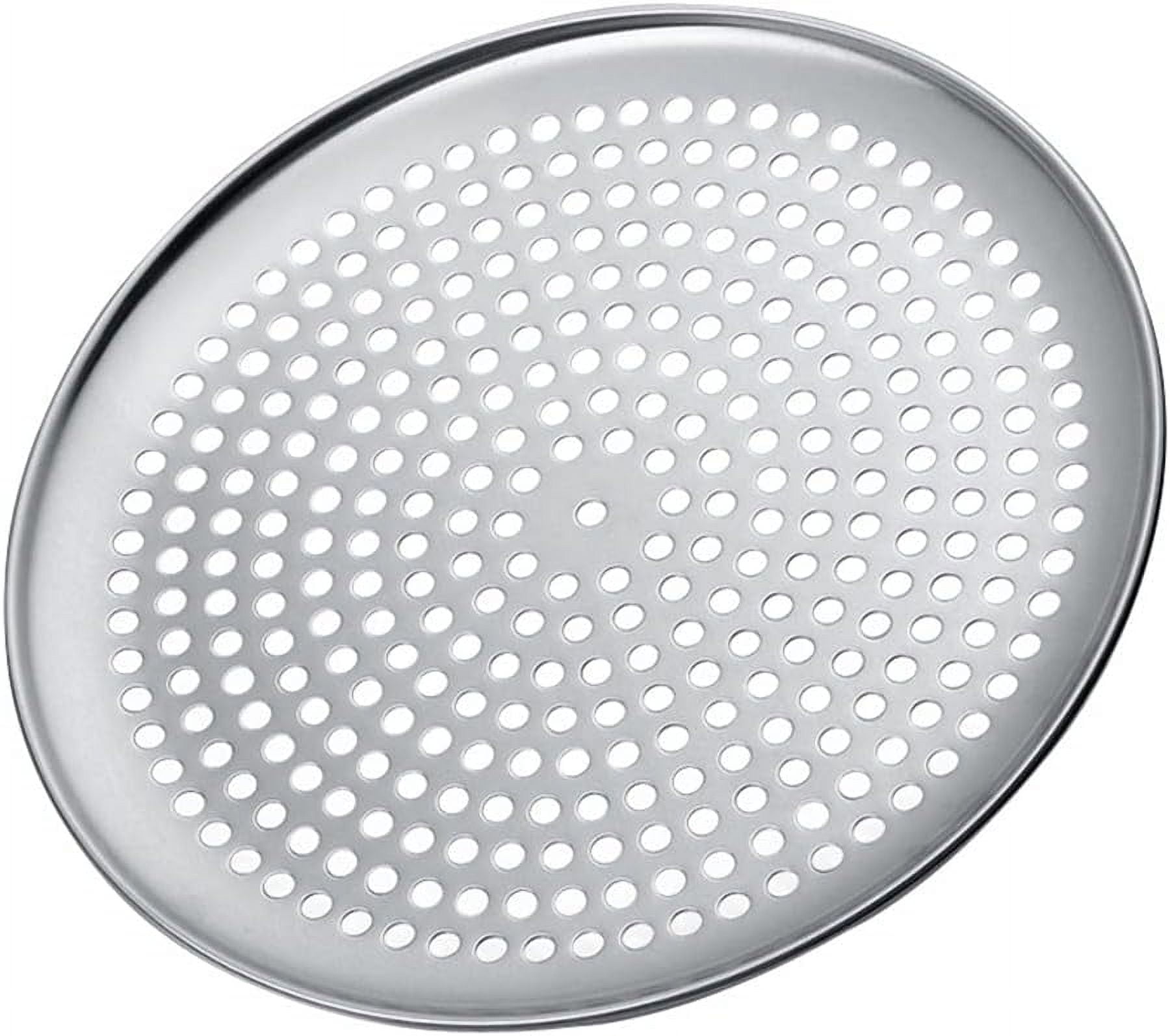 XmhyTop Pizza Tray Stainless Steel Pizza Pans With Holes NonStick Round ...