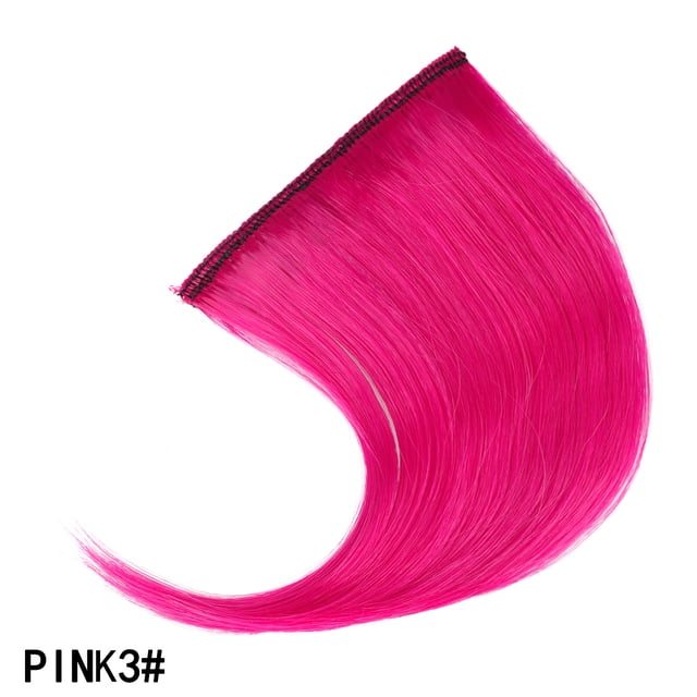 XmhyTop Seamless Clip-In Colorful Fringe Bangs Hairpiece - Easy-To-Wear ...