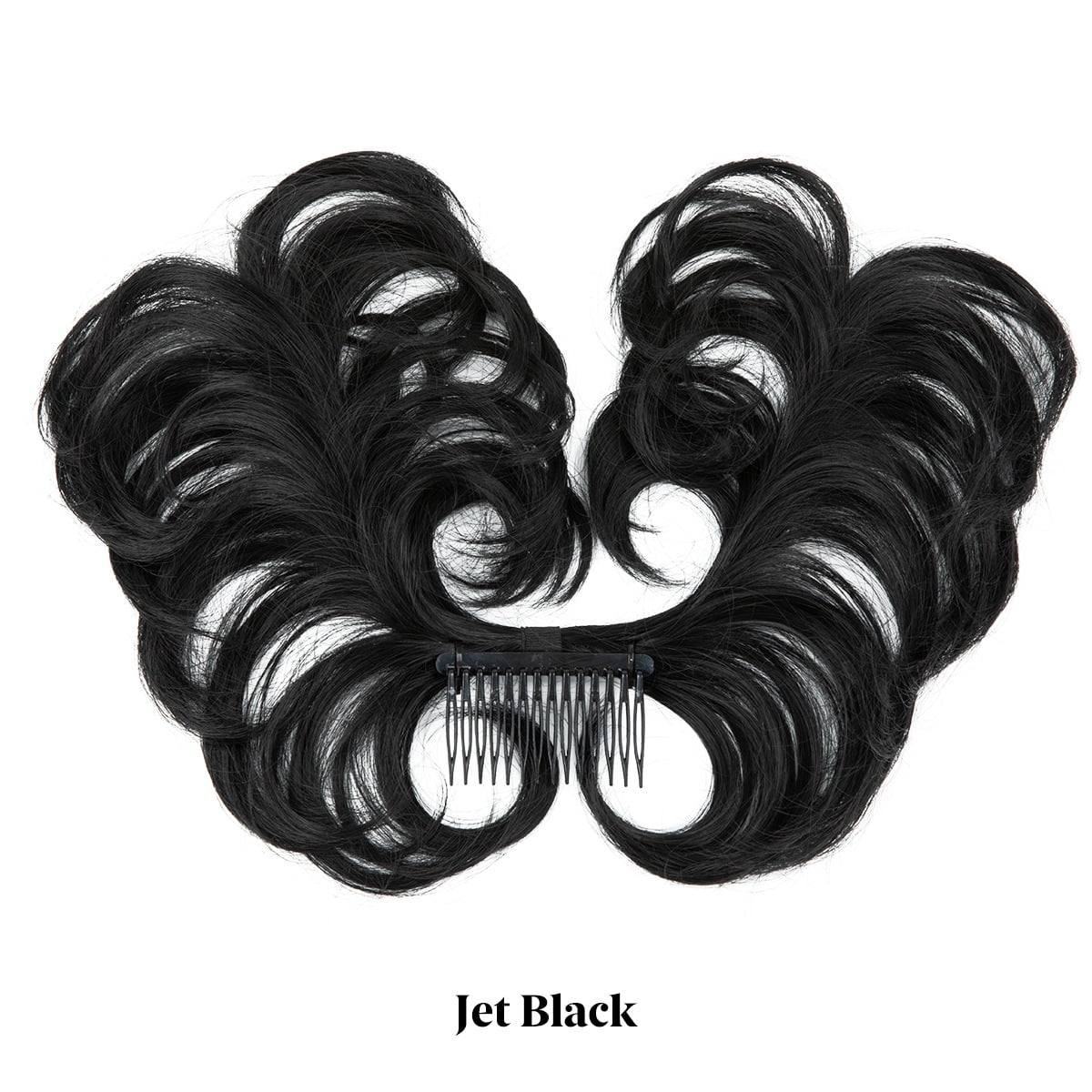 XmhyTop Side Comb Clip-In Chignon Hairpiece for Women, Natural-Looking ...