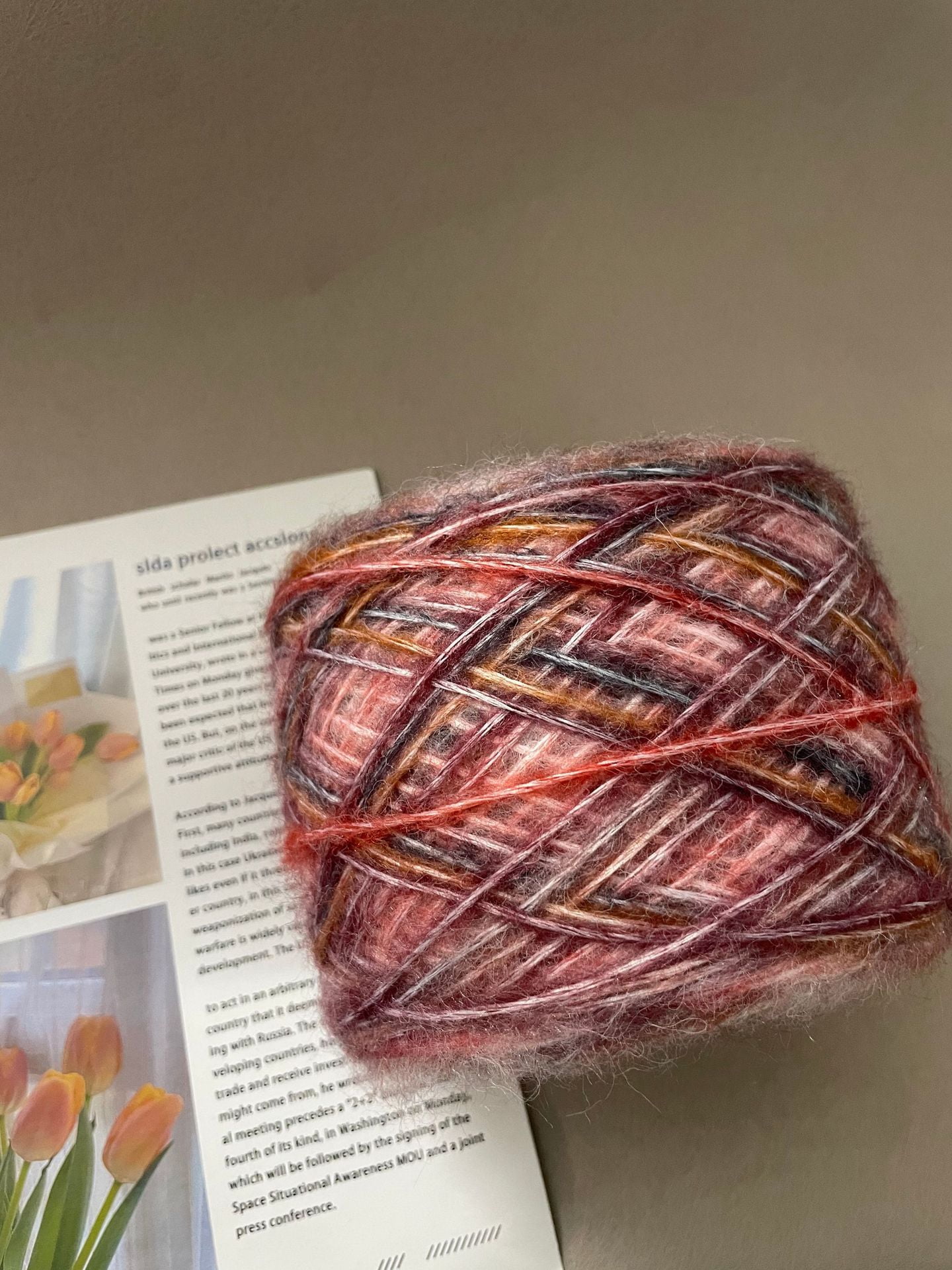 XmhyTop Soft Plush Wool Acrylic Fancy Loop Yarn for Doll Hair Making ...