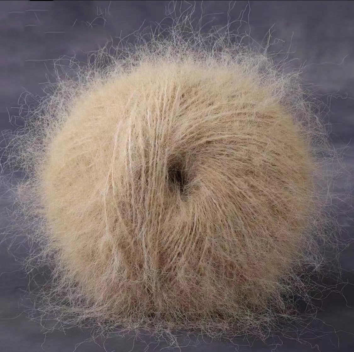 XmhyTop Soft Plush Wool Acrylic Fancy Loop Yarn for Doll Hair Making ...