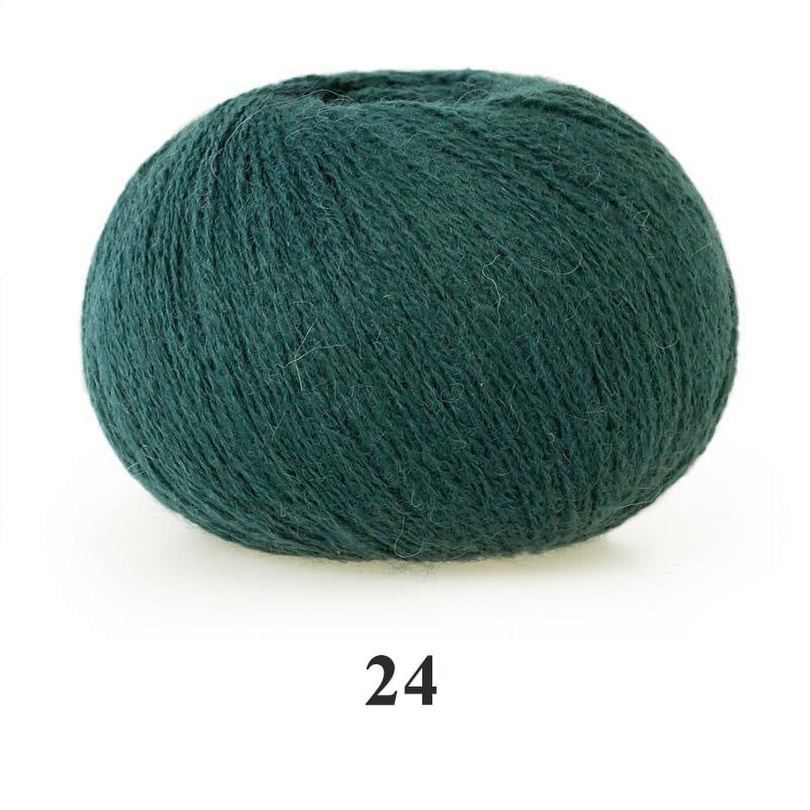 XmhyTop Soft Plush Wool Acrylic Fancy Loop Yarn for Doll Hair Making ...