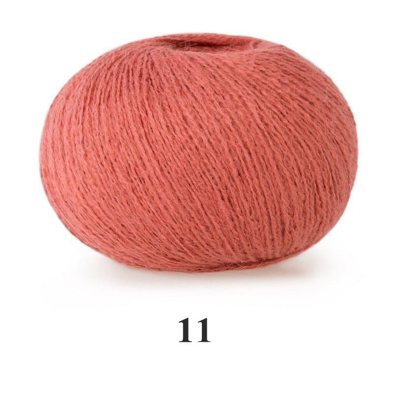 XmhyTop Soft Plush Wool Acrylic Fancy Loop Yarn for Doll Hair Making ...