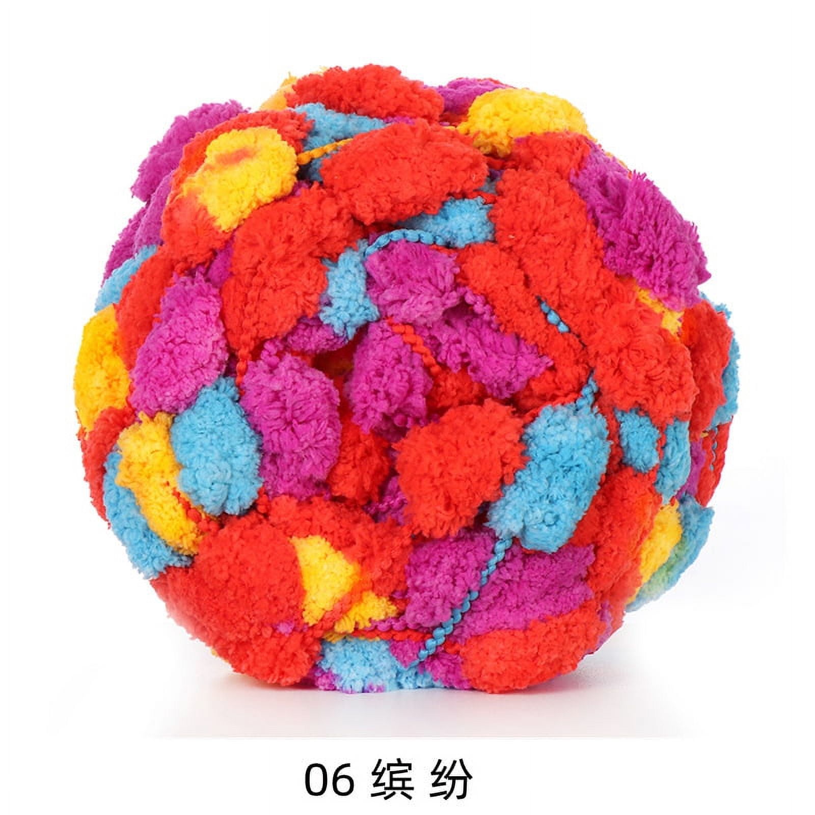 XmhyTop Soft Plush Wool Acrylic Fancy Loop Yarn for Doll Hair Making ...