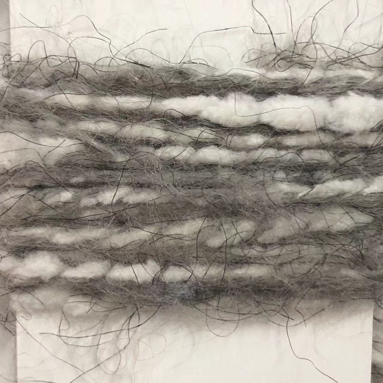 XmhyTop Soft Plush Wool Acrylic Fancy Loop Yarn for Doll Hair Making ...