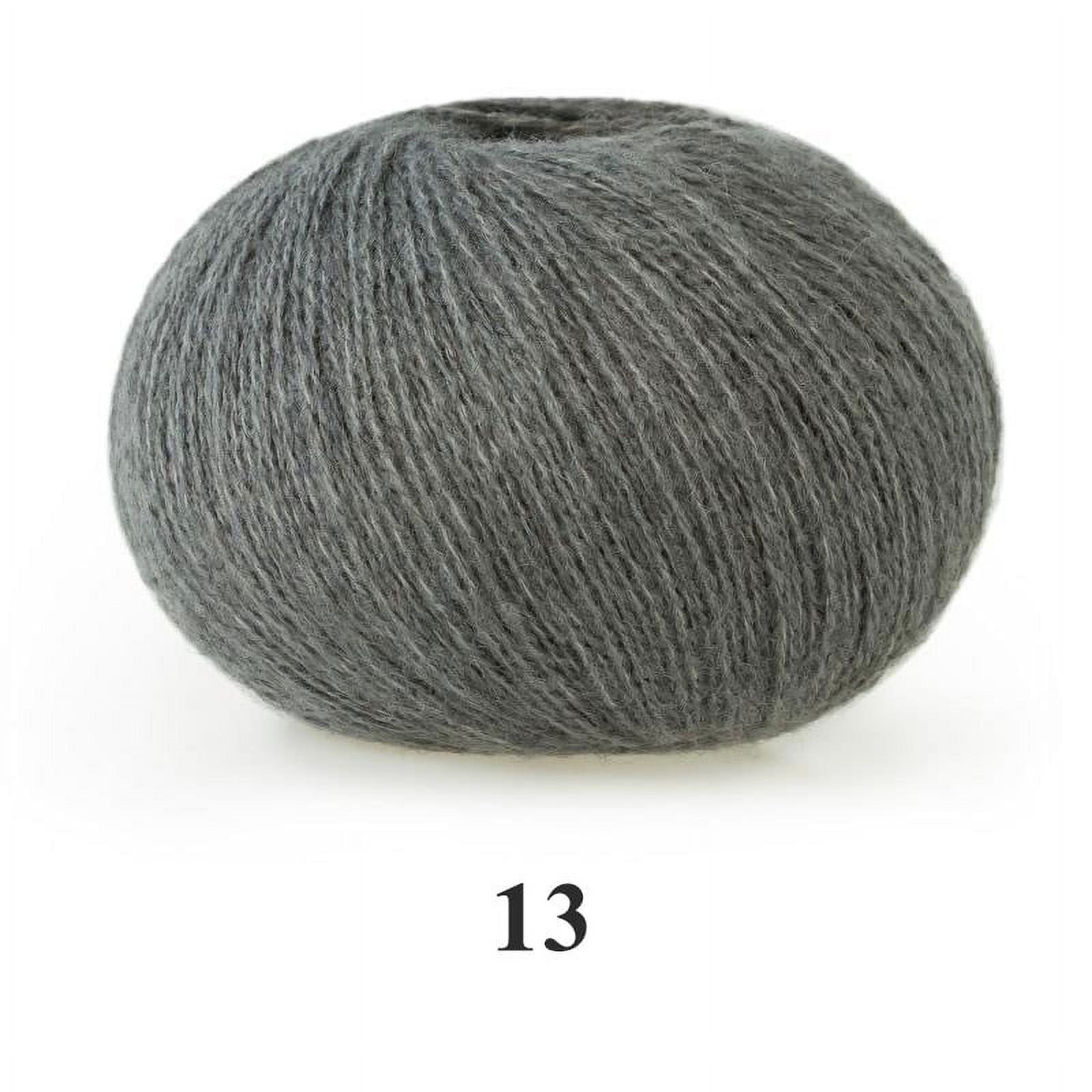 XmhyTop Soft Plush Wool Acrylic Fancy Loop Yarn for Doll Hair Making ...