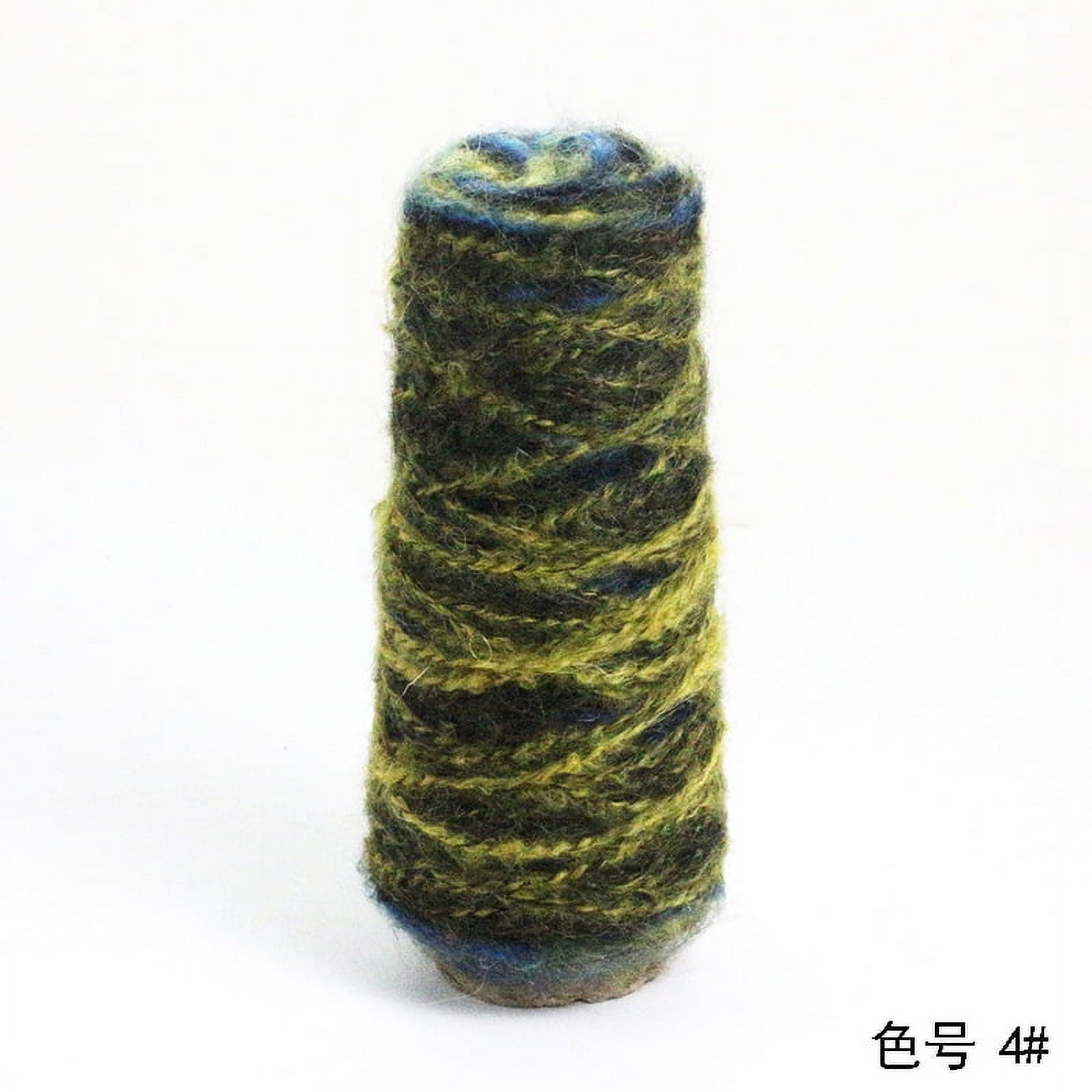 XmhyTop Soft Plush Wool Acrylic Fancy Loop Yarn for Doll Hair Making ...