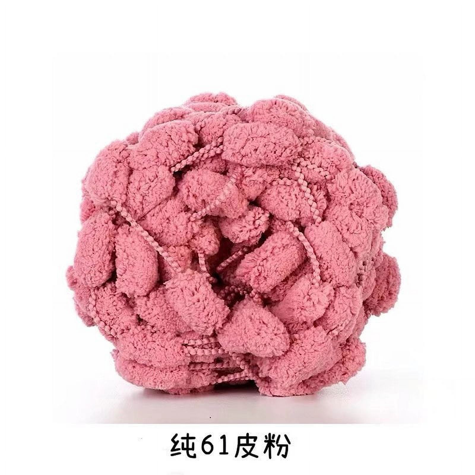 XmhyTop Soft Plush Wool Acrylic Fancy Loop Yarn for Doll Hair Making ...