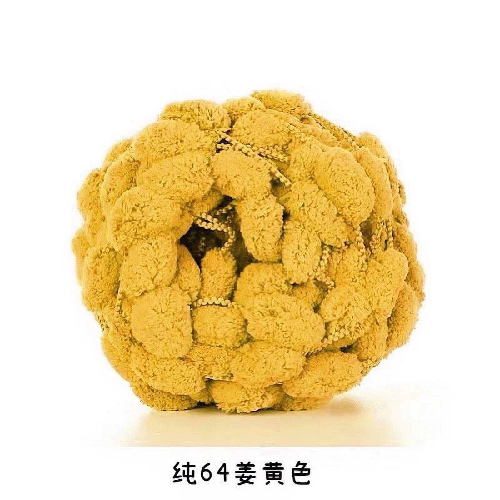 XmhyTop Soft Plush Wool Acrylic Fancy Loop Yarn for Doll Hair Making ...