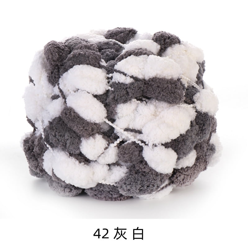 XmhyTop Soft Plush Wool Acrylic Fancy Loop Yarn for Doll Hair Making ...