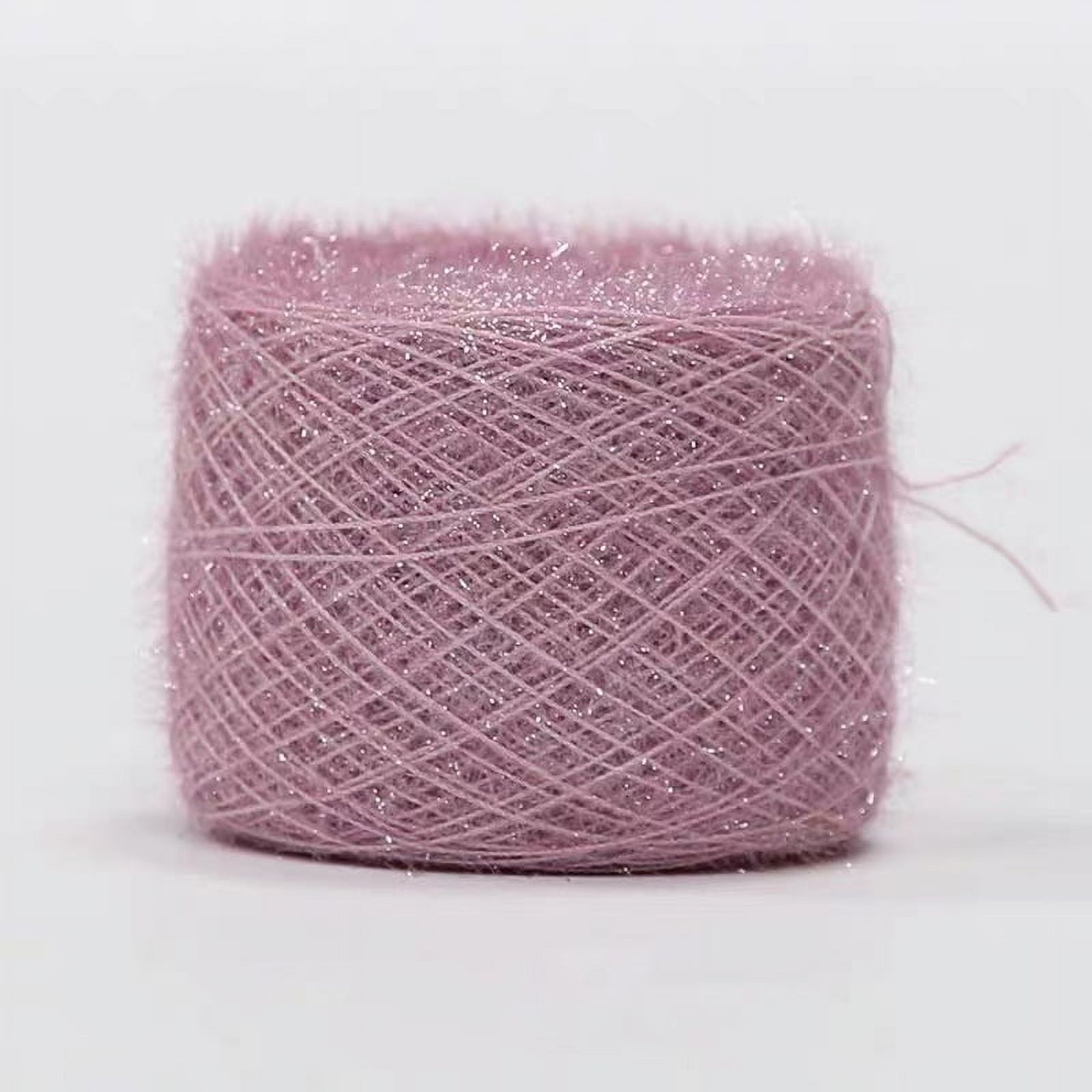 XmhyTop Soft Plush Wool Acrylic Fancy Loop Yarn for Doll Hair Making ...