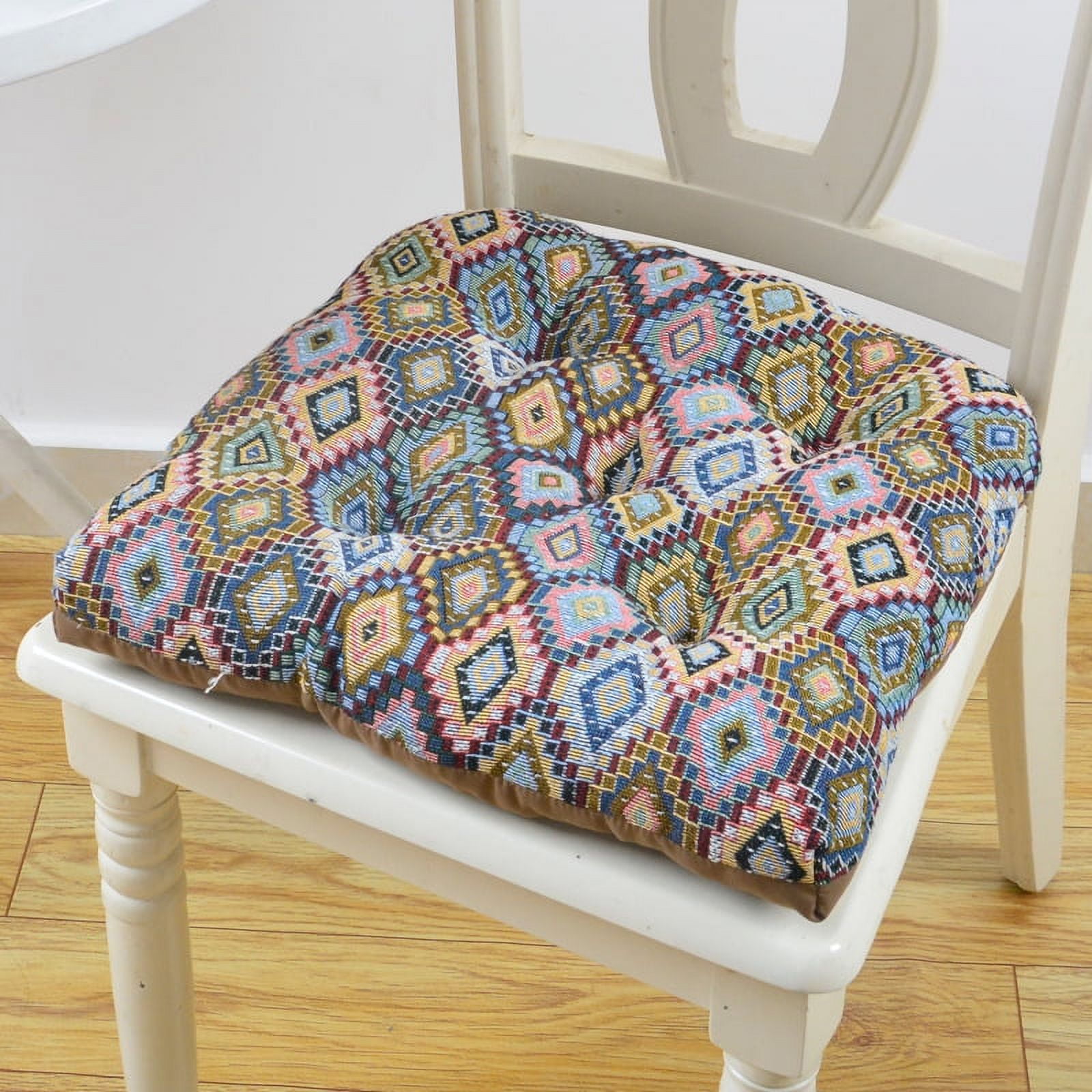 XmhyTop U-Shaped Thick Memory Foam Chair Cushion Pads - Tufted Design ...