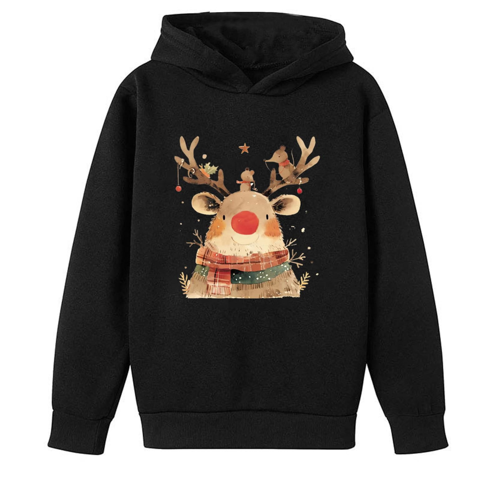 Xmyrz Baby Boy Christmas Outfit Outgoing Reindeer Print Likable Sweet ...