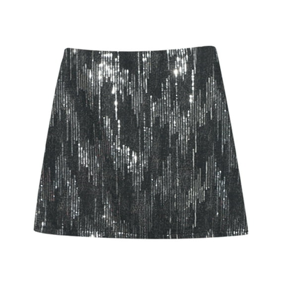 Xmyrz Carnival Sequin Skirt Women Hot Girls A Line Sparkly Skirt Hip ...