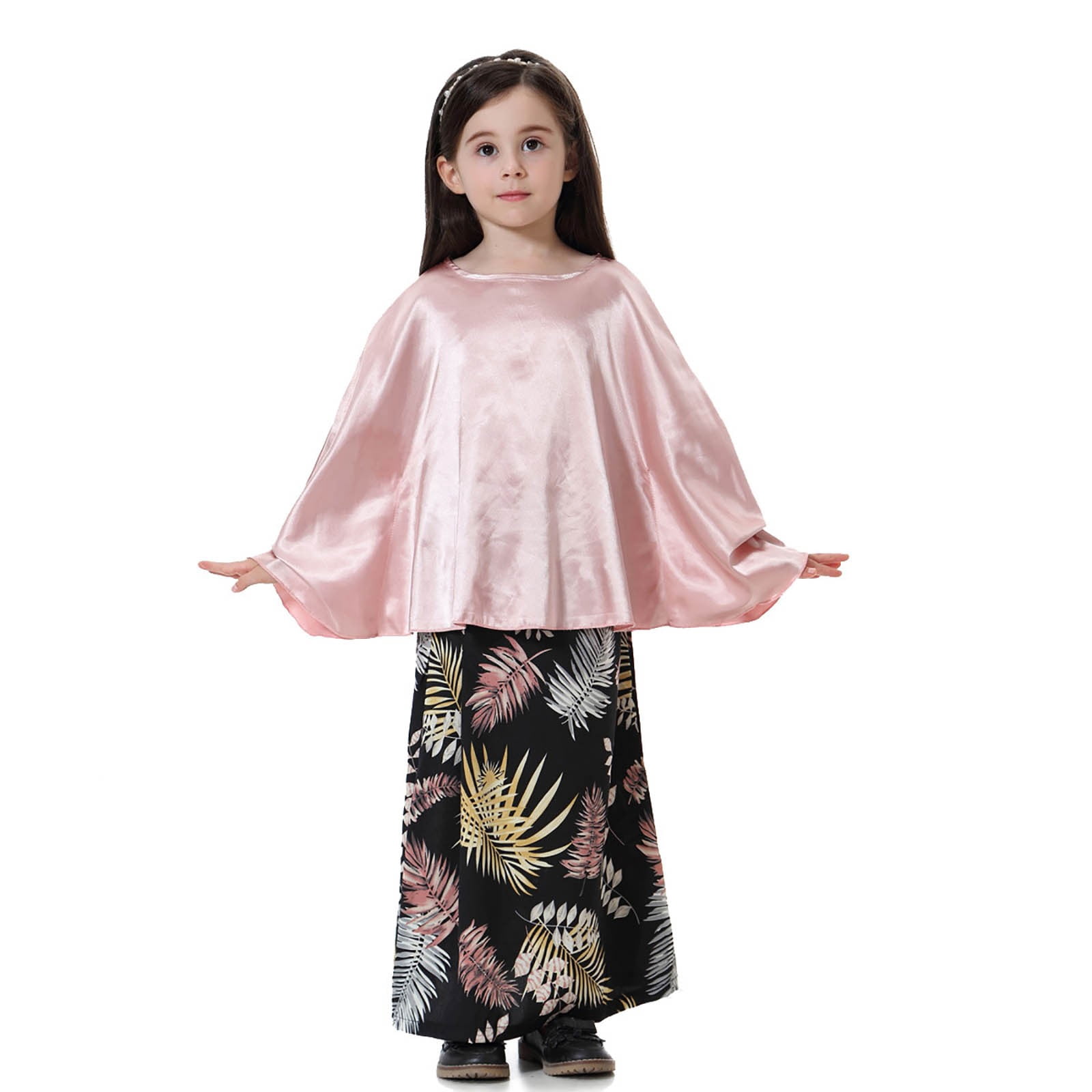Xmyrz Little Girl Holiday Outfits Skirts Set Long Sleeve Lightweight ...