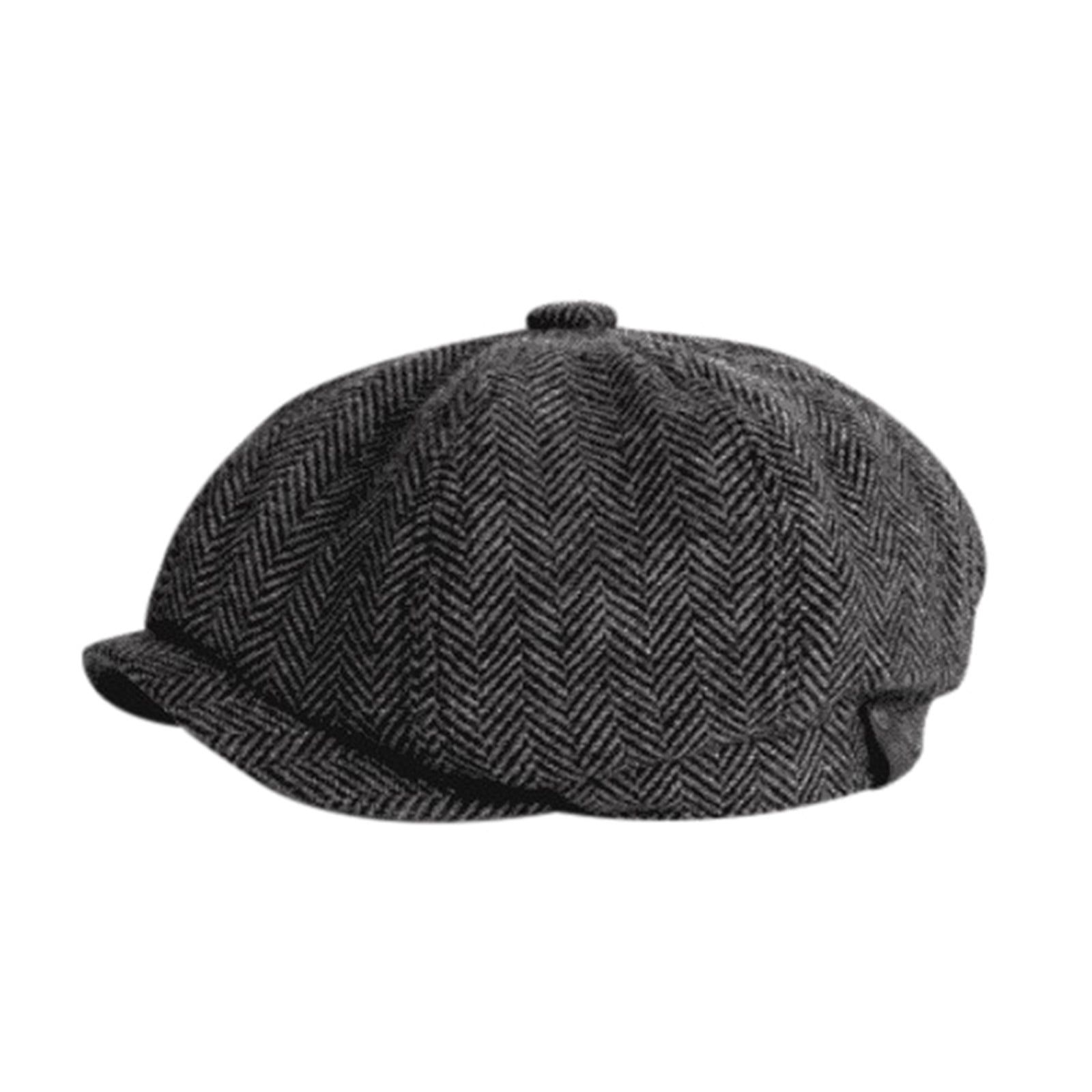 Xmyrz Women Hat British Retro Solid Hat Painter Hat Beret Hat For Men ...