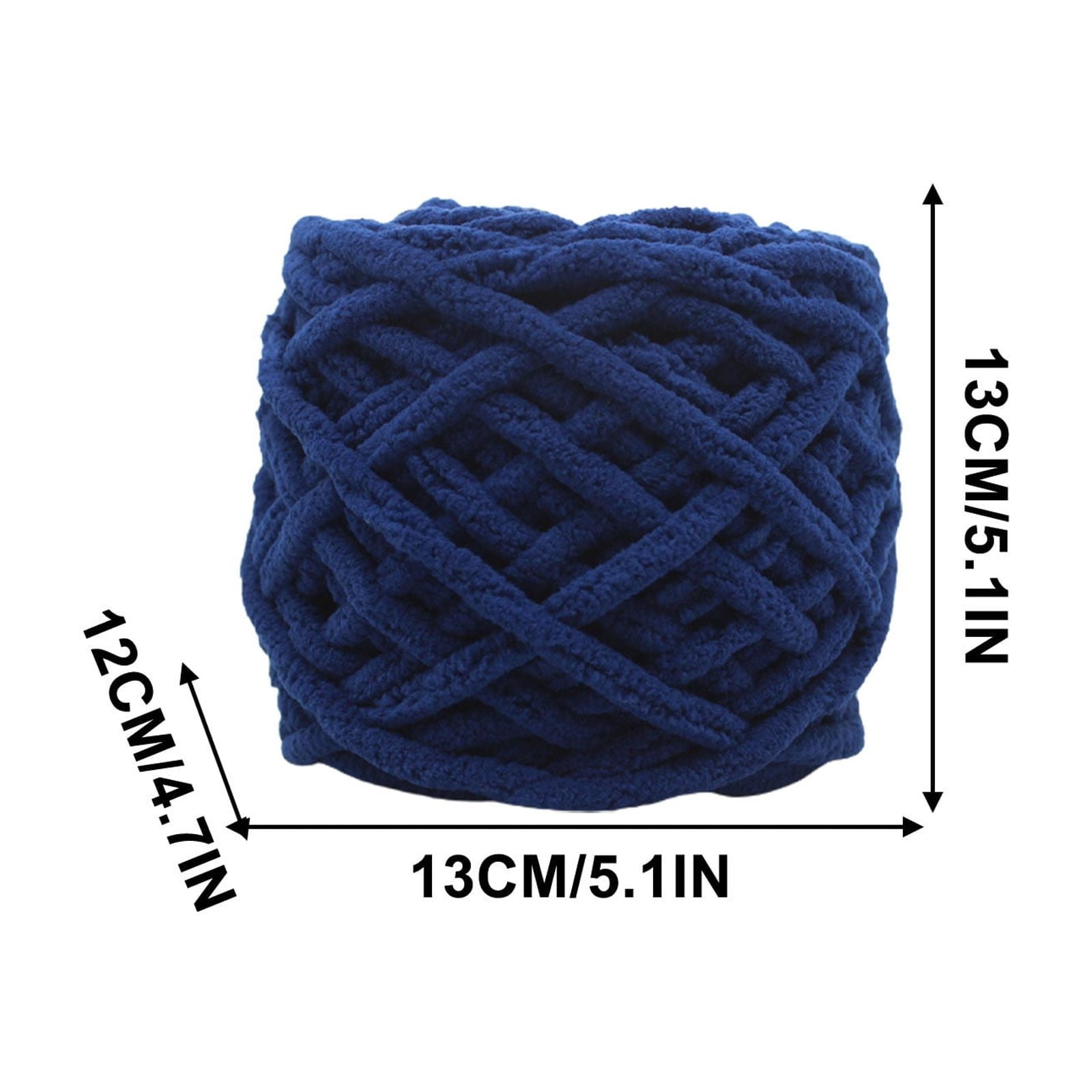 Xmzdegqg Hand-Woven Thick Ice Bar Yarn | 100g 325m Acrylic DIY Crochet ...