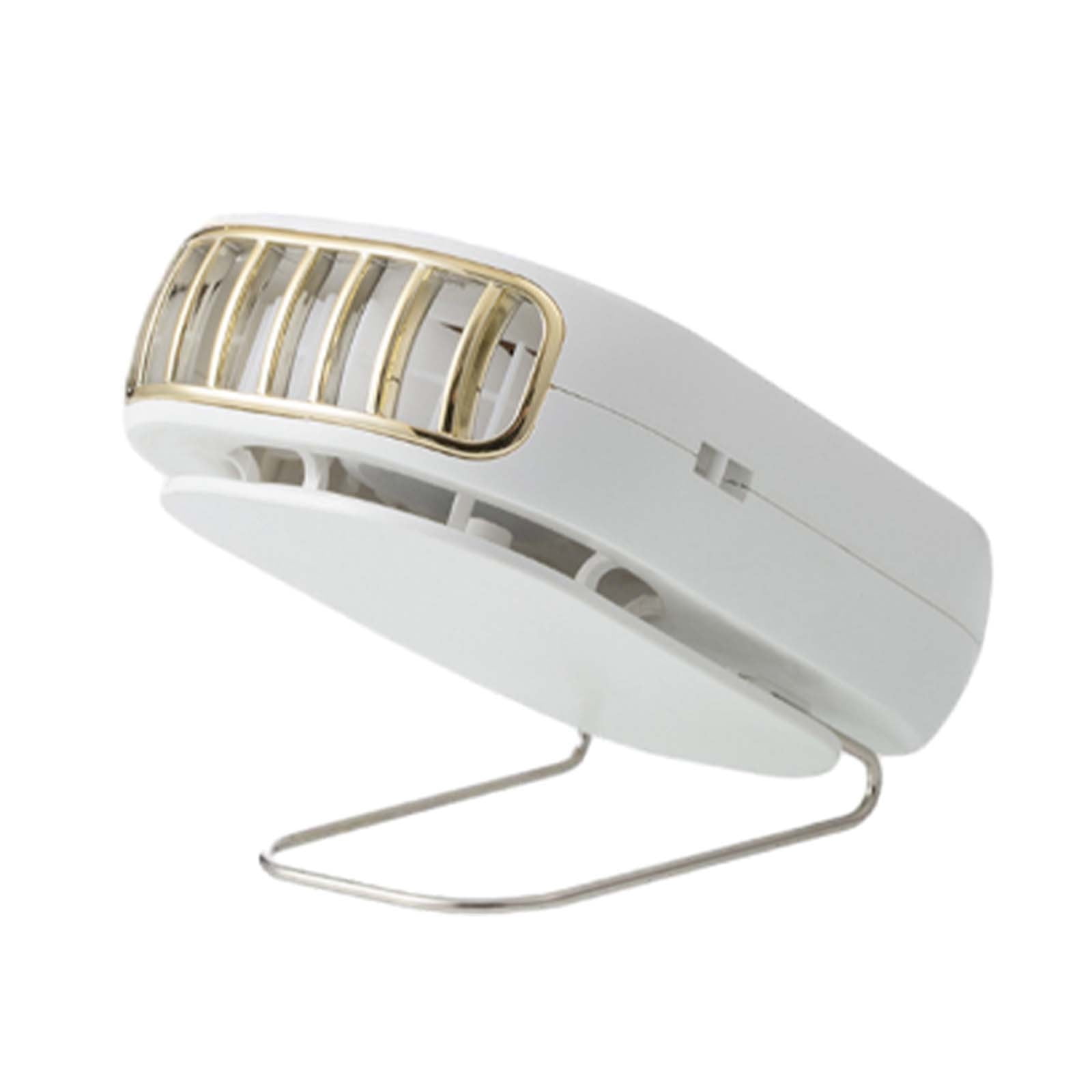 Xmzdegqg Mini Hanging Fan with Lanyard & Bracket | USB Rechargeable ...