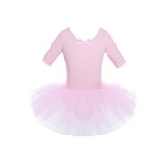 BAOHULU Kids Attire - Gymnastics Wear - Little Girls' Pink Ballet Dance ...