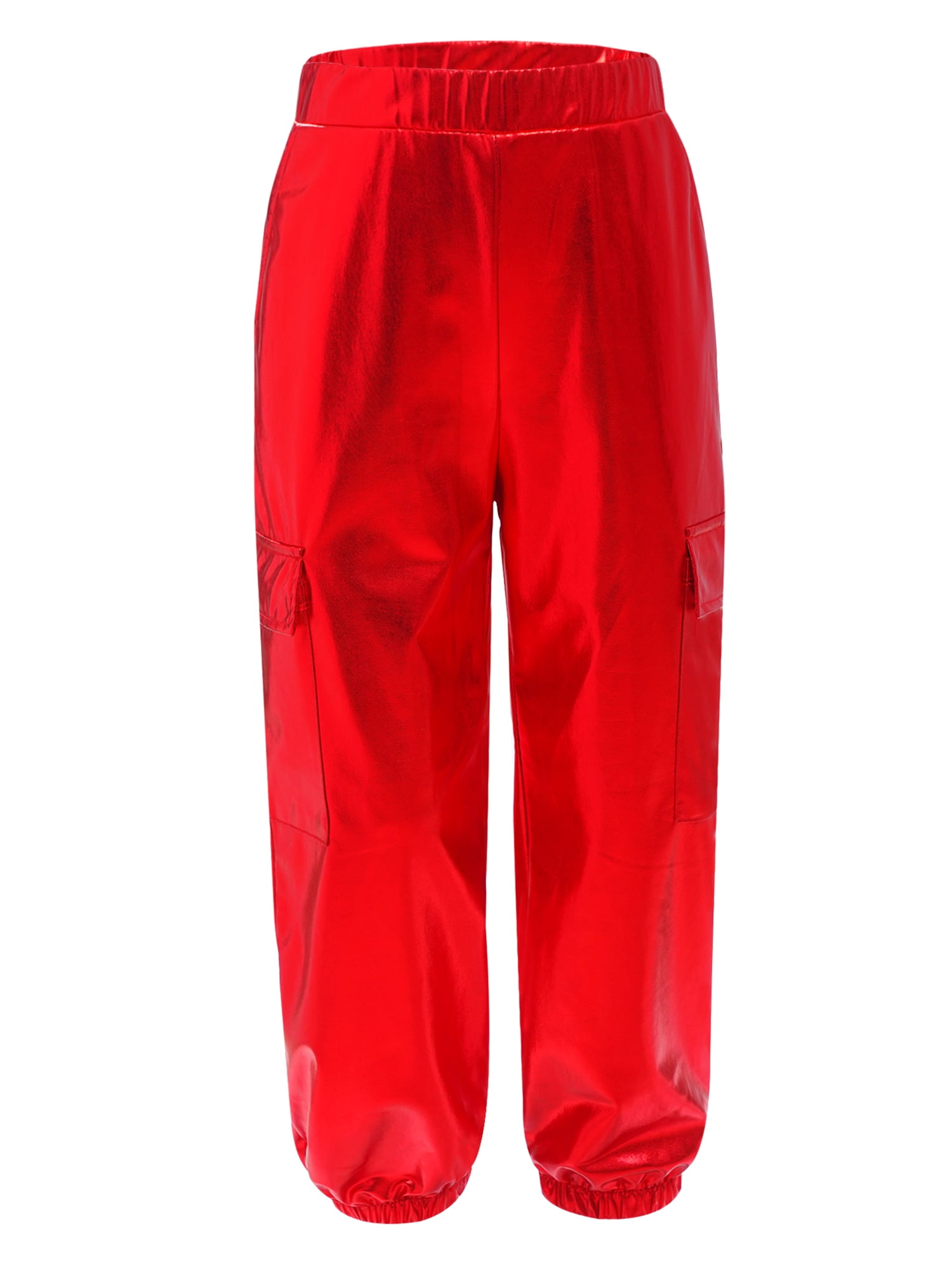 Xnihocha Boys Girls Jazz Dance Trousers Pants Cheerleading Dancewear ...