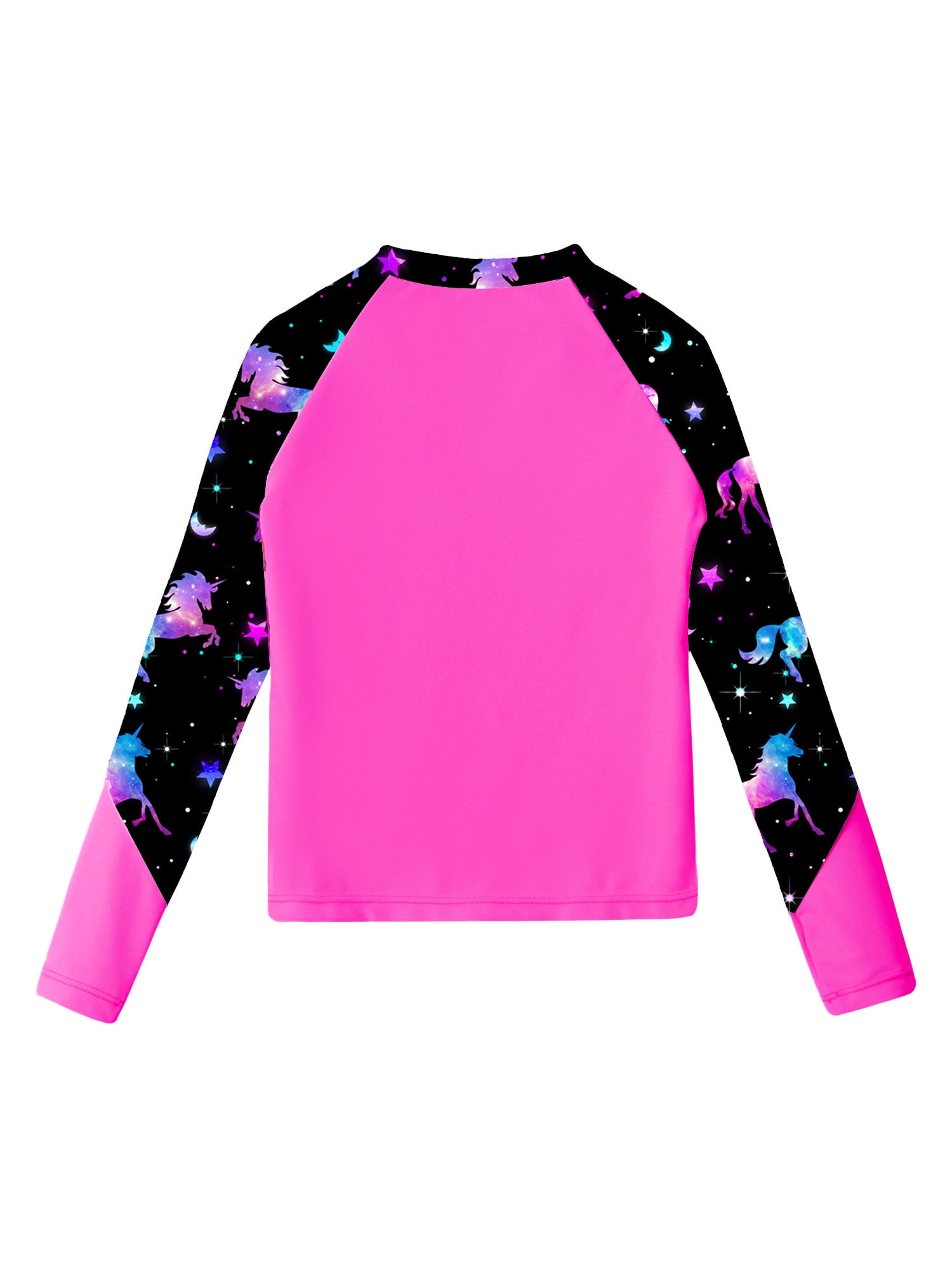 Xnihocha Girls Rash Guard Shirt Long Sleeve UPF 50+ Water Beach Sport ...