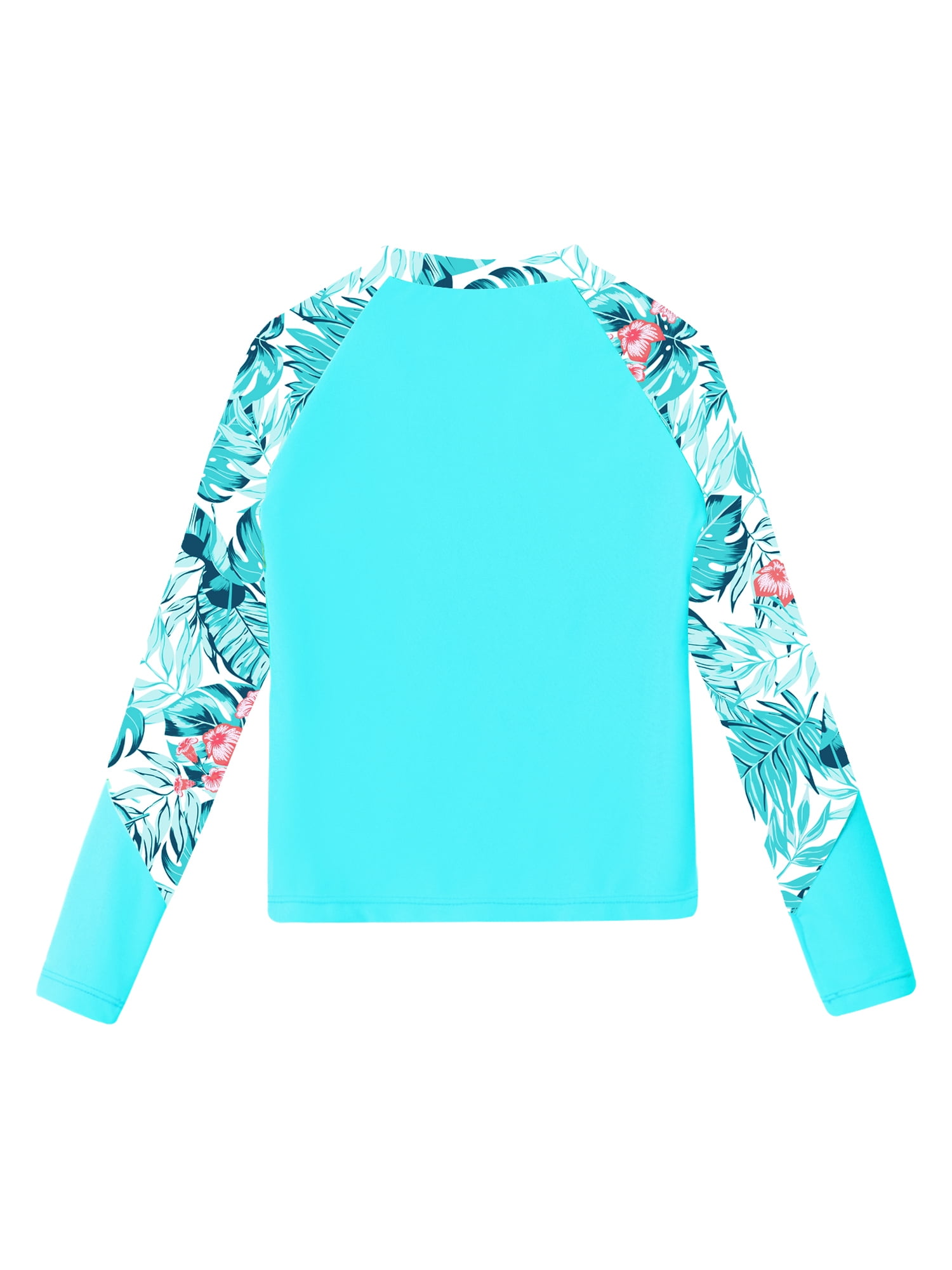 Xnihocha Girls Rash Guard Shirt Long Sleeve UPF 50+ Water Beach Sport ...
