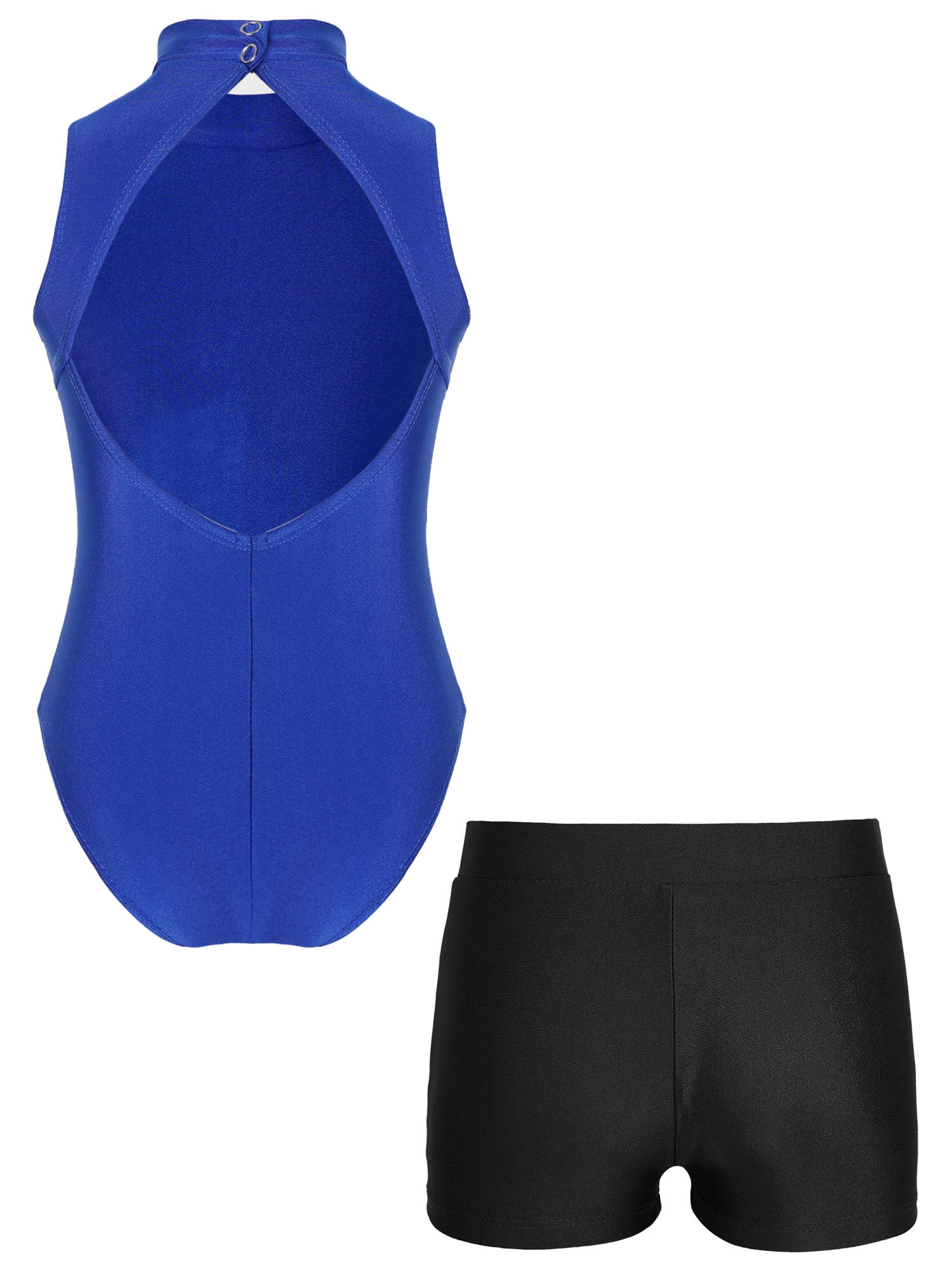 Xnihocha Kids Girls Gymnastics Dance Leotard Sleeveless Ballet Bodysuit ...